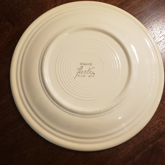 Fiesta | Dining | Fiestaware Ivory Dinner Plates Set Of 4 | Poshmark